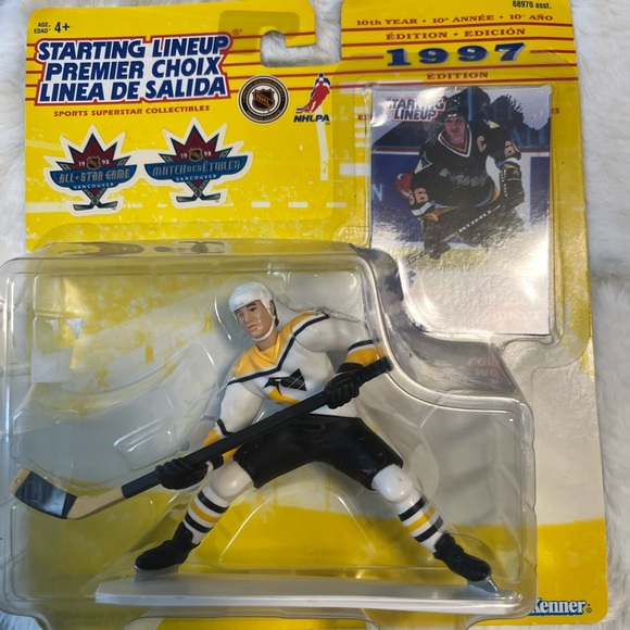 Hasbro | Toys | Mario Lemieux Pittsburgh Penguins Starting Lineup ...